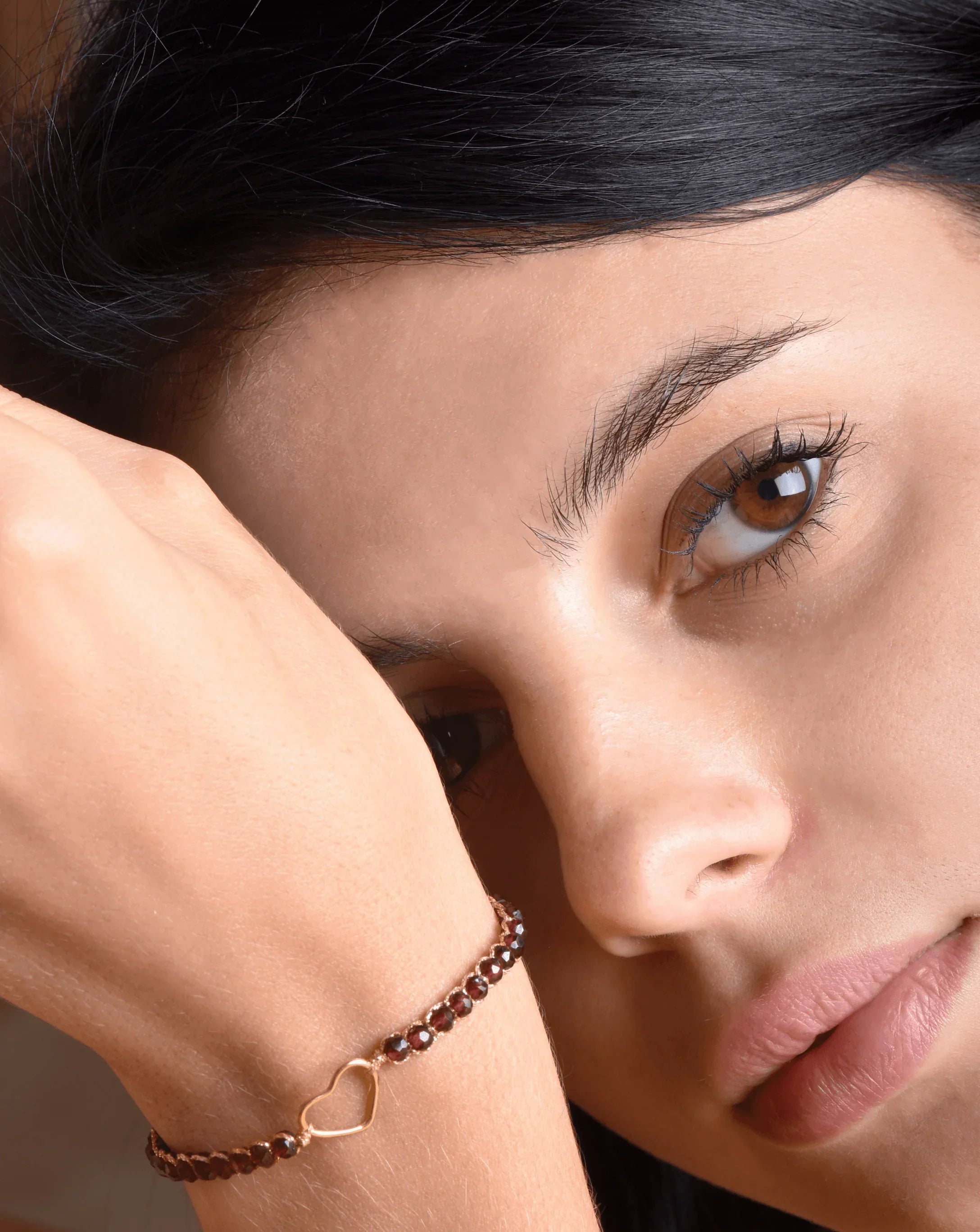 Samapura Style Guide: Wearing a Dainty Ruby Bracelet with Adjustable F ...