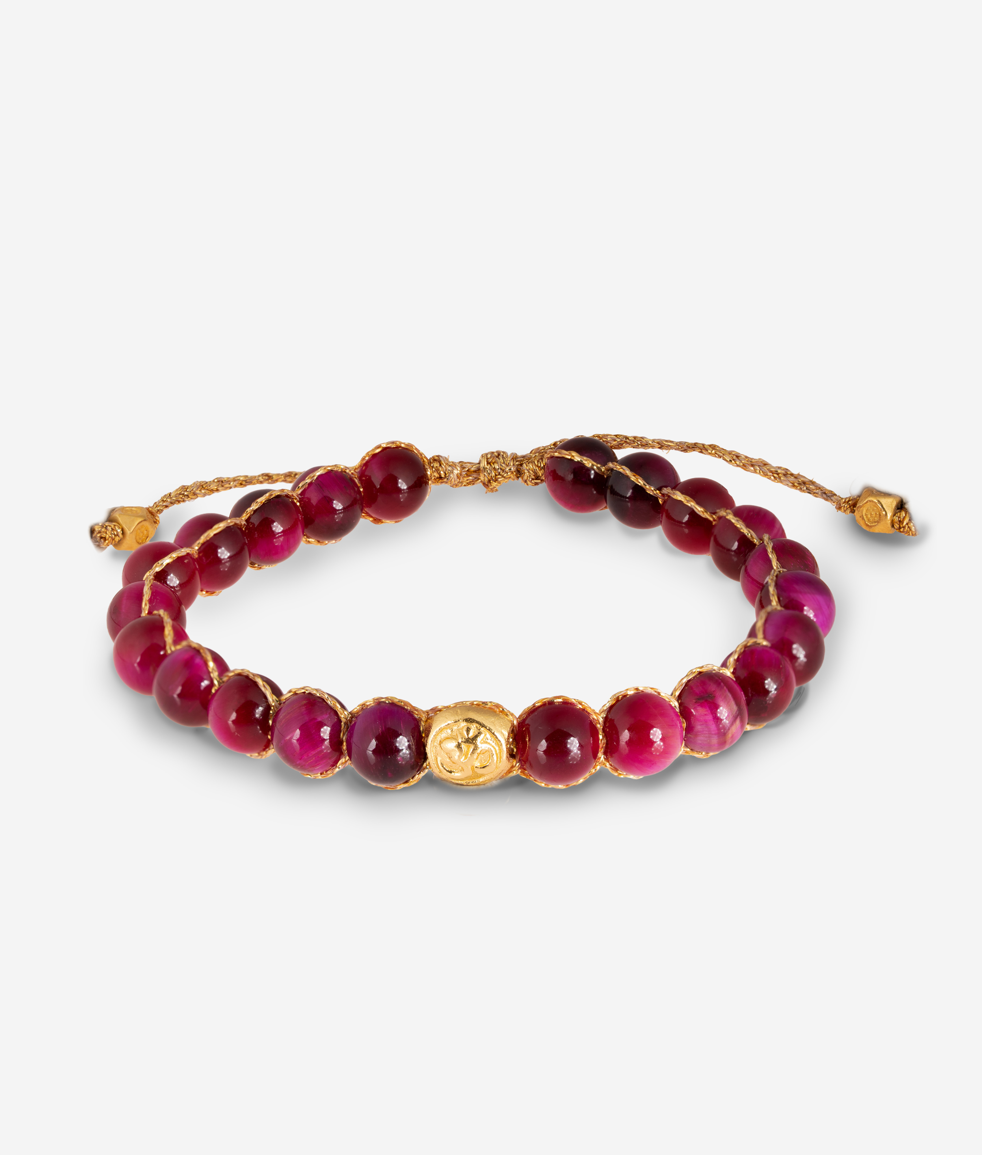 Gemstone Pink Opal 6MM Bracelet Gold | Pink Opal Bracelet | Cutesy Pink ...